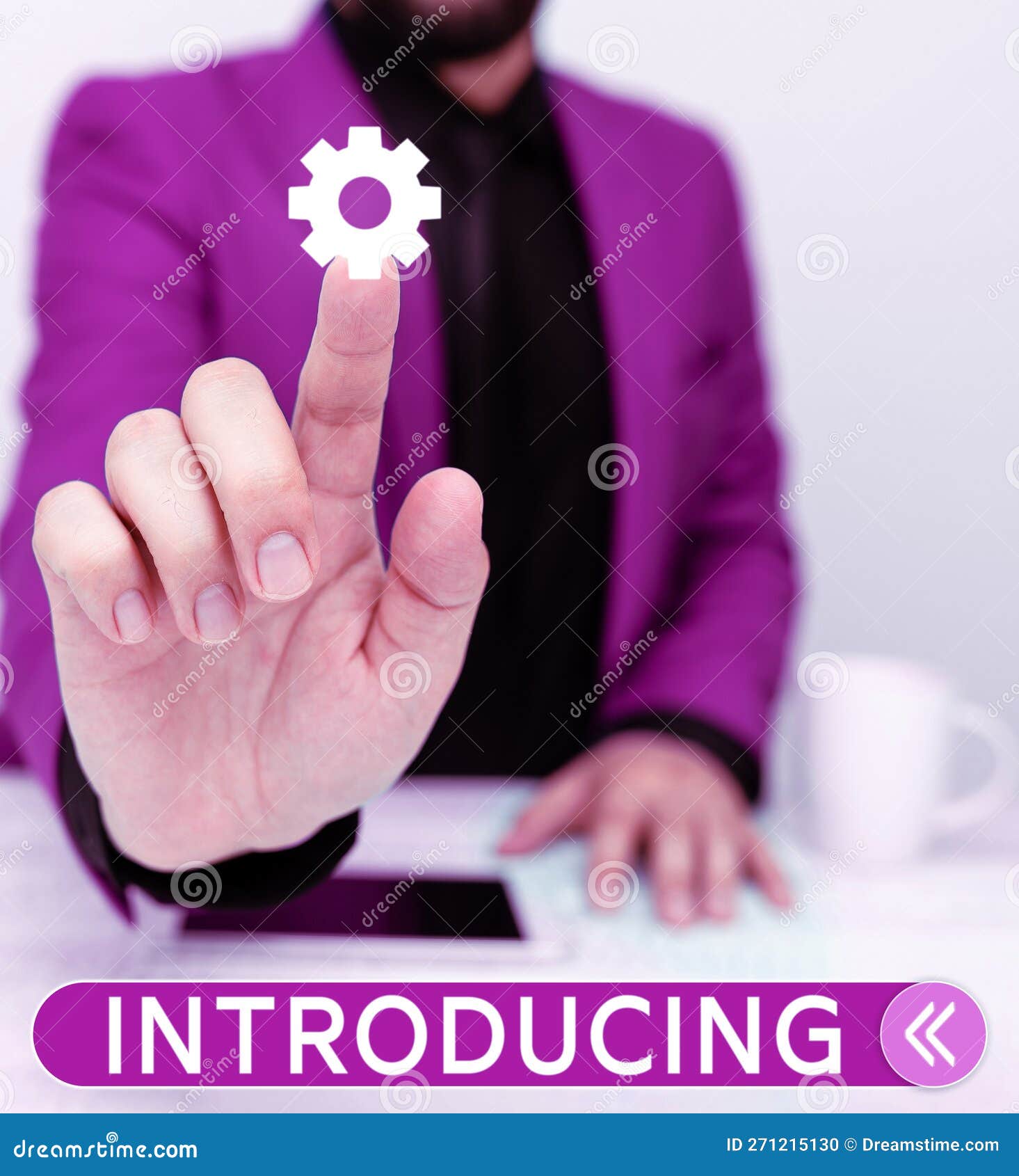 Text Showing Inspiration Introducing. Concept Meaning Presenting a ...