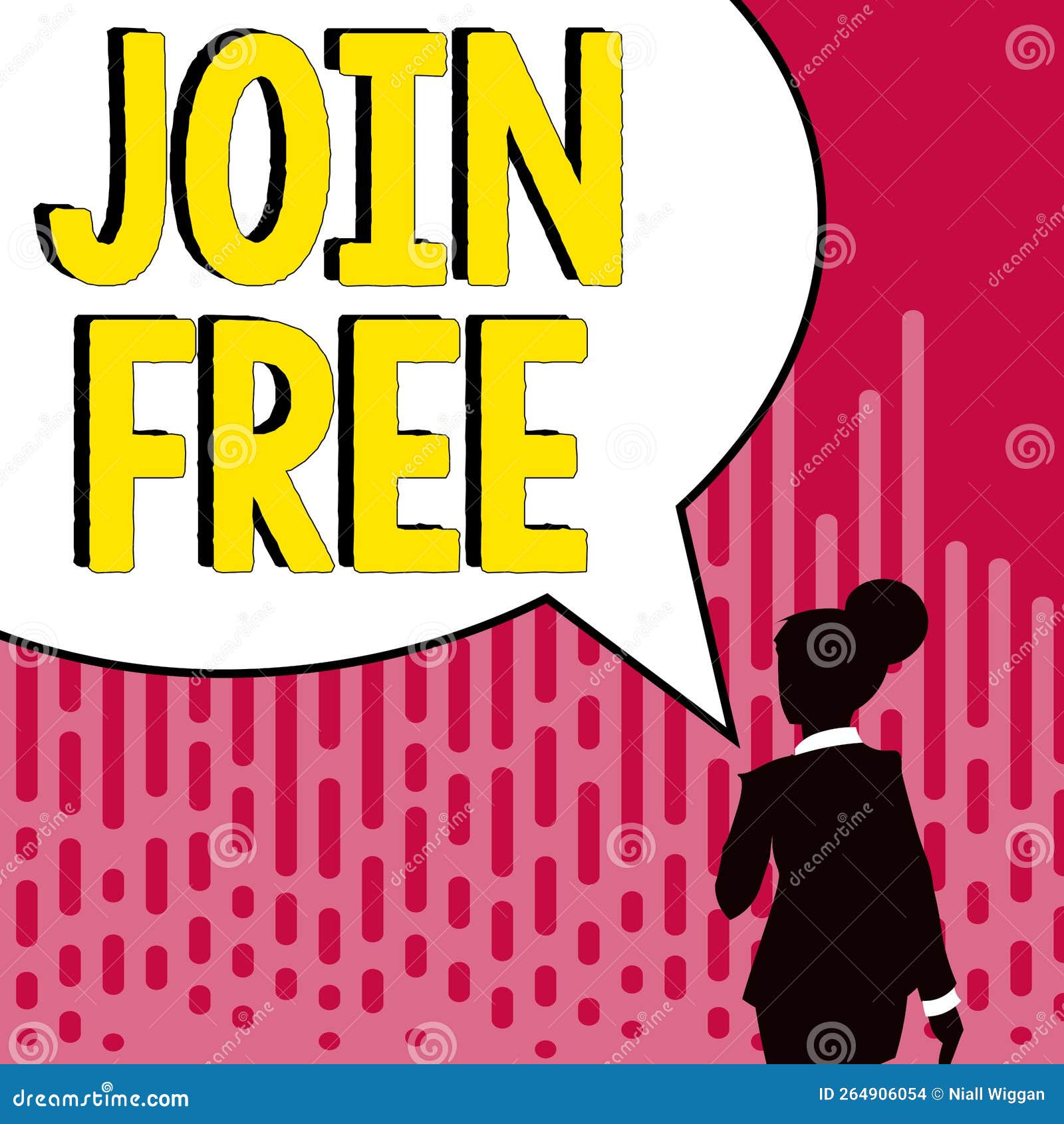 Conceptual Caption Join Free. Internet Concept the Act or an Instance ...