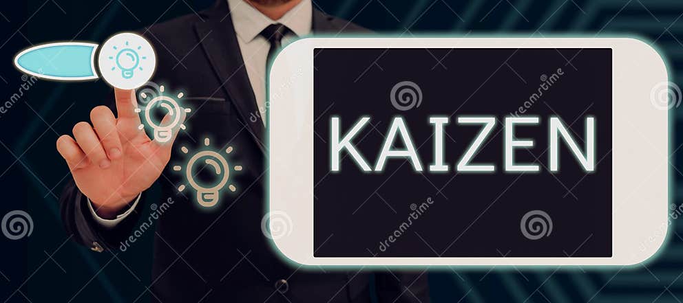 Conceptual Caption Kaizen. Business Concept a Japanese Business ... Conceptual Caption Kaizen. Business Concept a Japanese Business ...