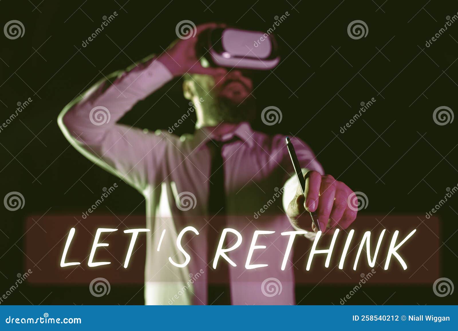 Text Caption Presenting Let S Rethink. Business Showcase an ... Text Caption Presenting Let S Rethink. Business Showcase an ...