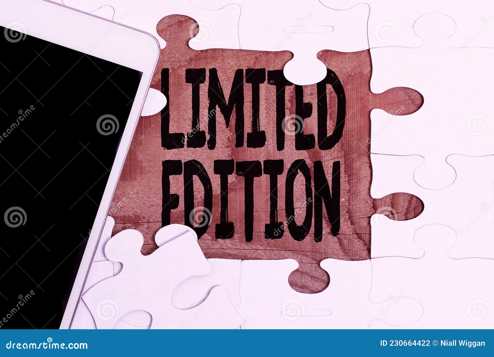 Conceptual Caption Limited Edition. Business Showcase Work of Something ...