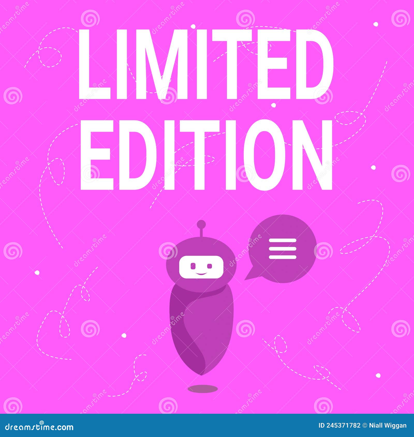 Conceptual Caption Limited Edition. Business Showcase Work of Something ...