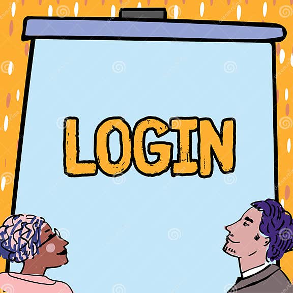Conceptual Caption Login. Internet Concept Process by Which an ... Conceptual Caption Login. Internet Concept Process by Which an ...