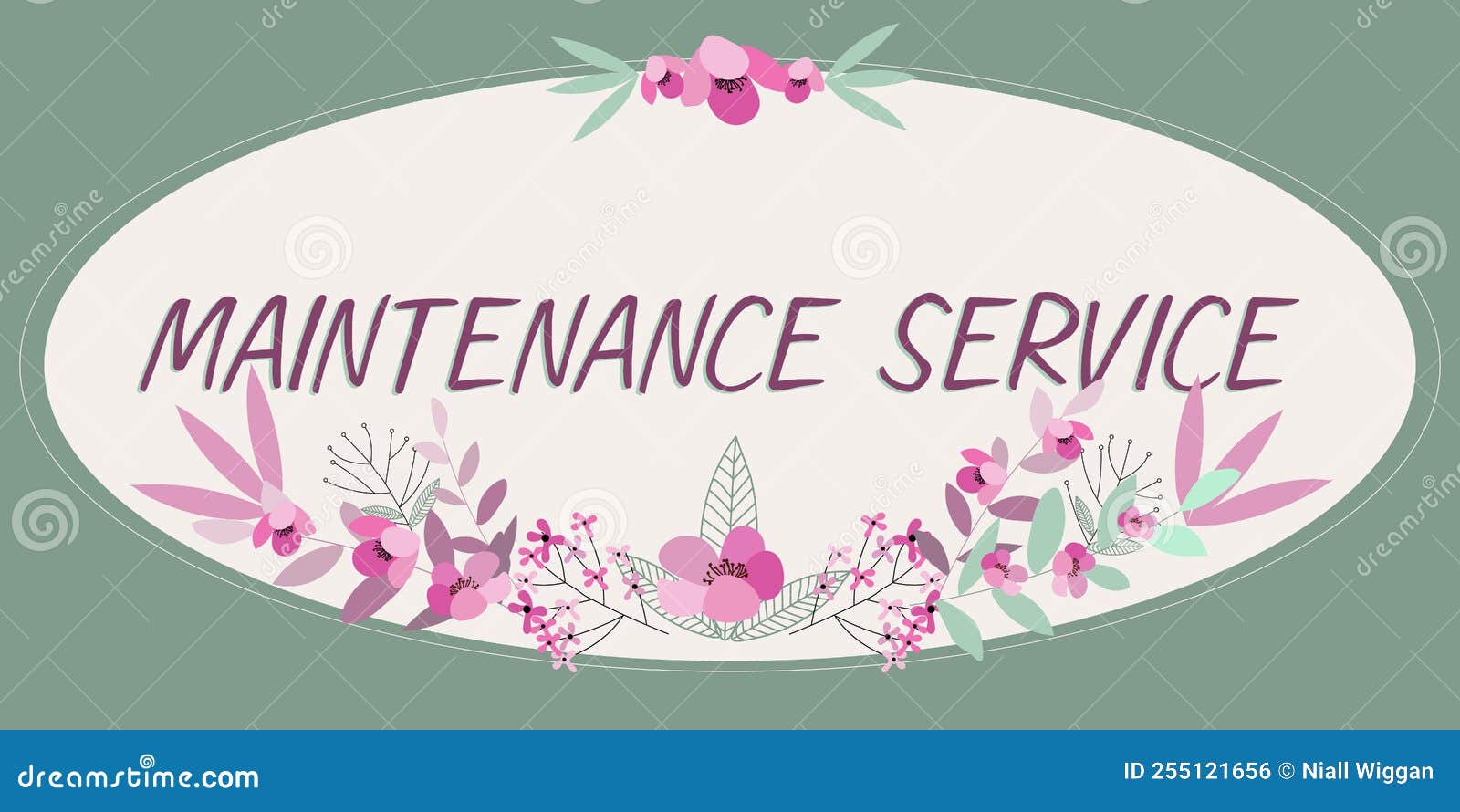 Conceptual Caption Maintenance Service. Word Written on Keep a Product ...