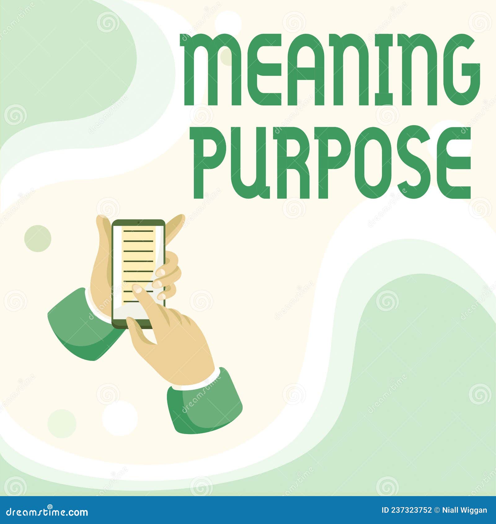 Hand Writing Sign Meaning Purpose. Business Idea the Reason for Which ...