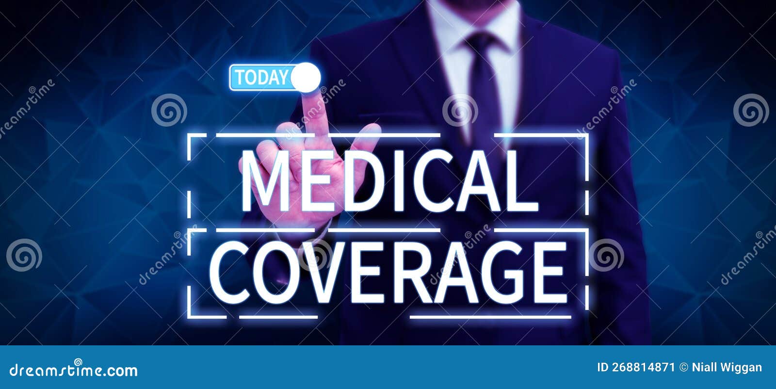 Hand Writing Sign Medical Coverage. Business Idea Inclusion within the ...