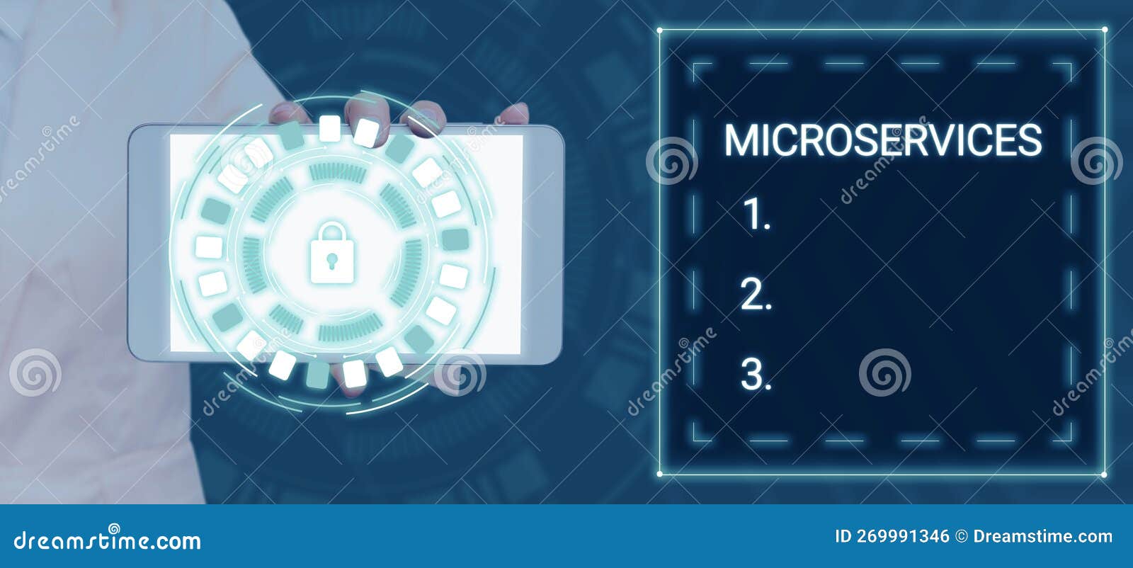 Conceptual Caption Microservices. Business Approach Software ...