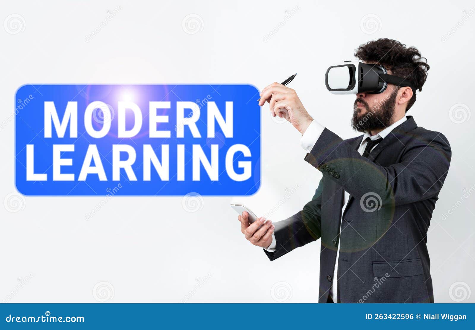 Text Showing Inspiration Modern Learning. Concept Meaning Flexible and ...