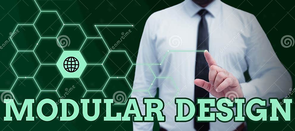 Conceptual Display Modular Design. Concept Meaning Using Technology As ...