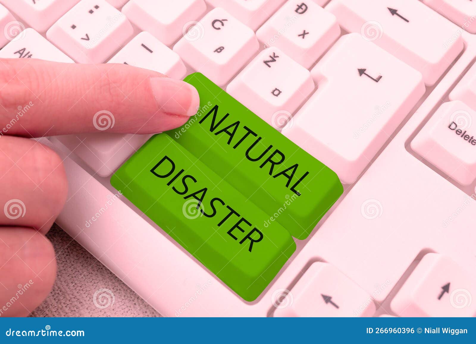 Text Caption Presenting Natural Disaster. Business Concept Occurring in ...