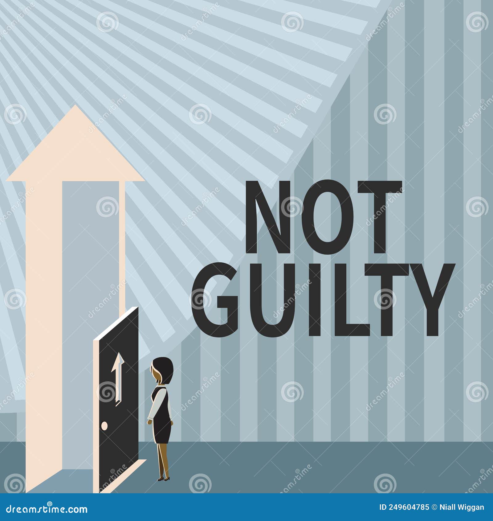 Conceptual Caption Not Guilty. Internet Concept Someone is Innocent ...