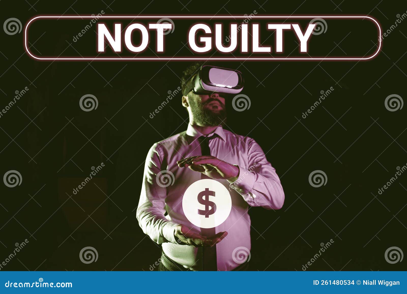 Writing Displaying Text Not Guilty. Conceptual Photo Someone is ...