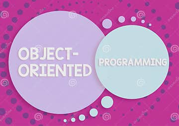 Inspiration Showing Sign Object Oriented Programming. Business Concept Language Model Objects ...