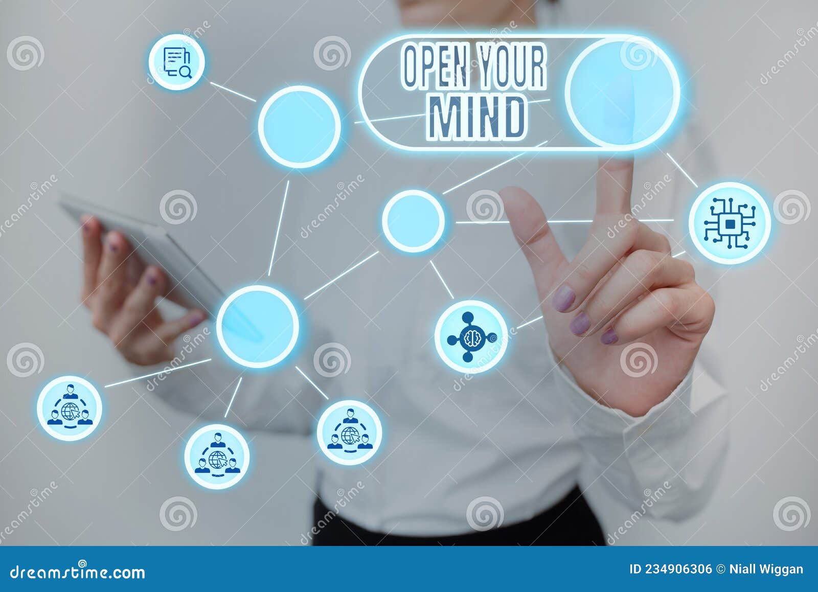 Conceptual Caption Open Your Mind. Business Concept To Be Able To ... Conceptual Caption Open Your Mind. Business Concept To Be Able To ...