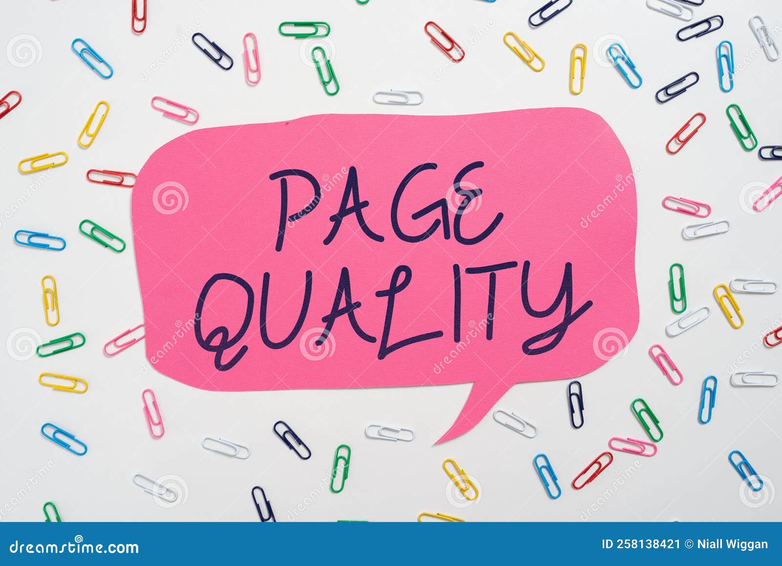 Conceptual Caption Page Quality. Business Concept Effectiveness of a ...