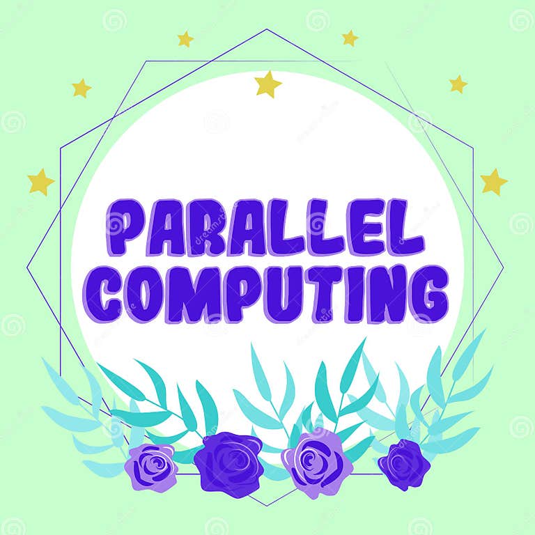 Conceptual Caption Parallel Computing. Conceptual Photo Simultaneous Calculation by Means of ...