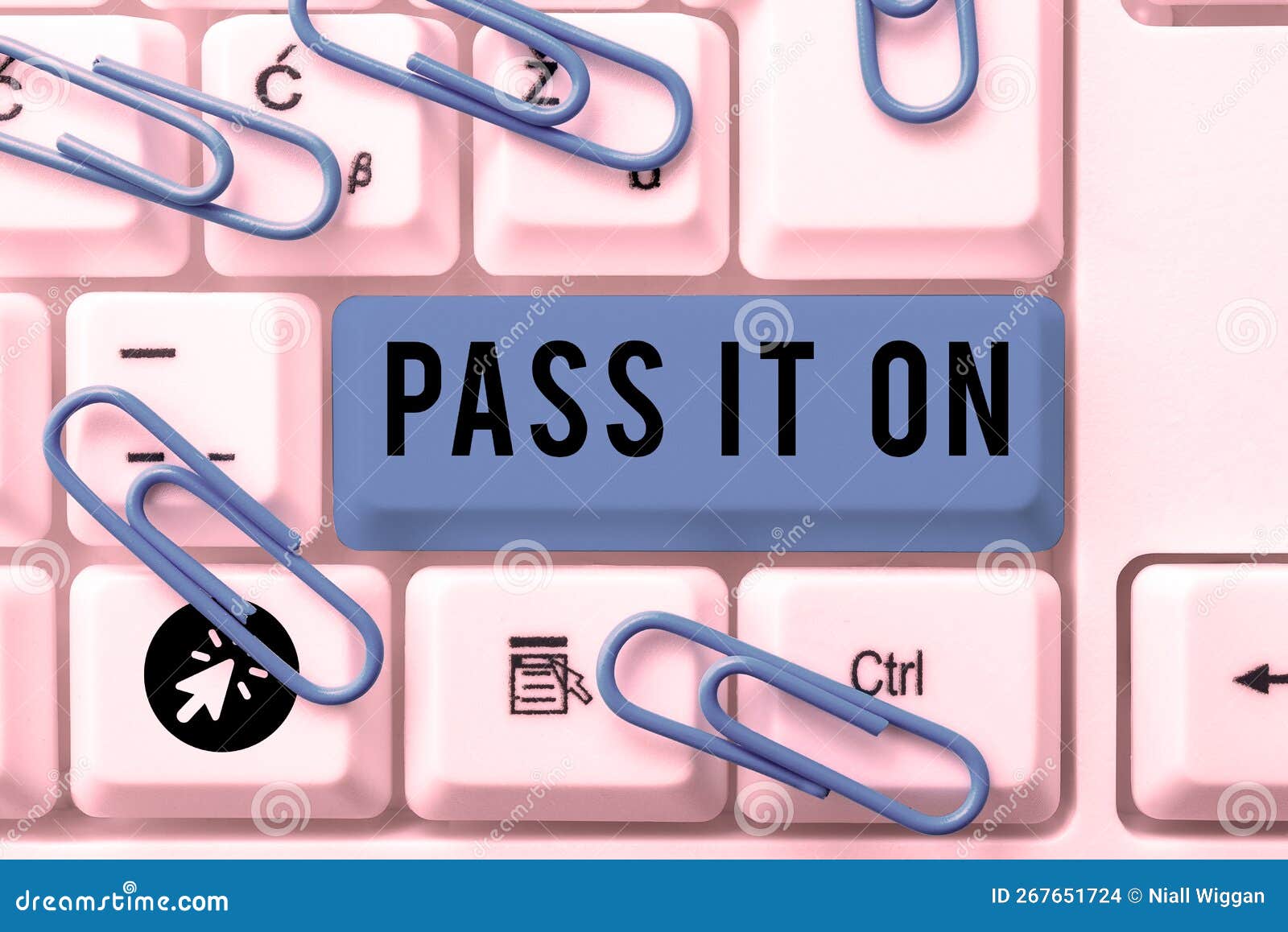 Conceptual Caption Pass it on. Concept Meaning Share Something with ...