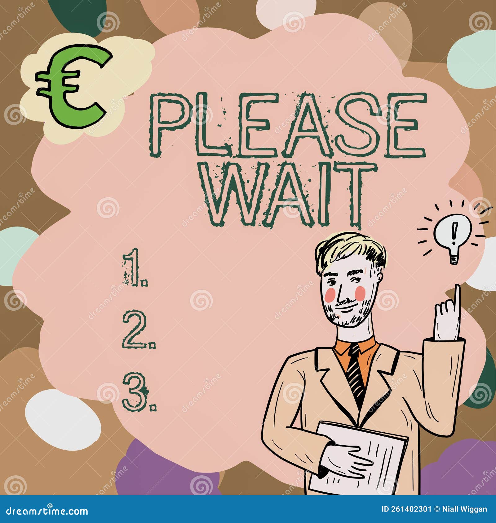 Conceptual Caption Please Wait. Business Showcase To Pause Any ... Conceptual Caption Please Wait. Business Showcase To Pause Any ...