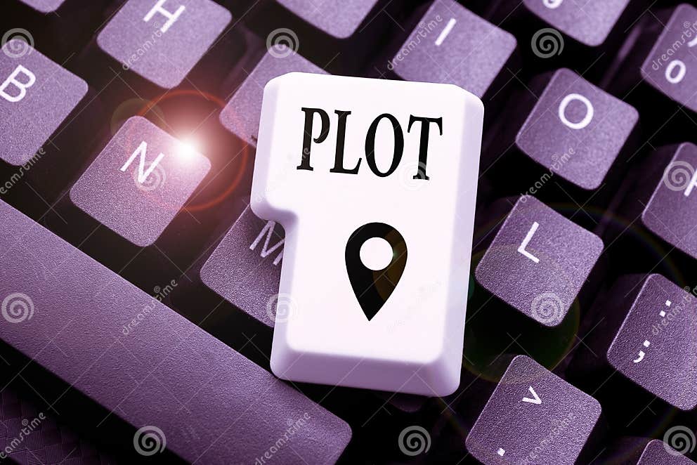 Conceptual Caption Plot. Business Idea Sequence of Events Inside a ...