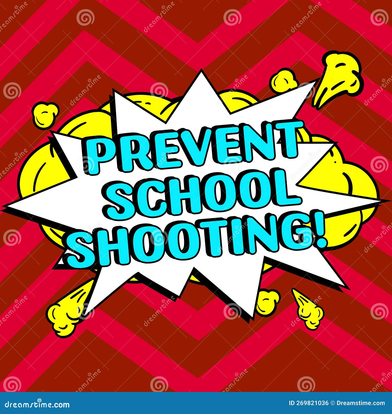 Writing Displaying Text Prevent School Shooting. Business Showcase ...