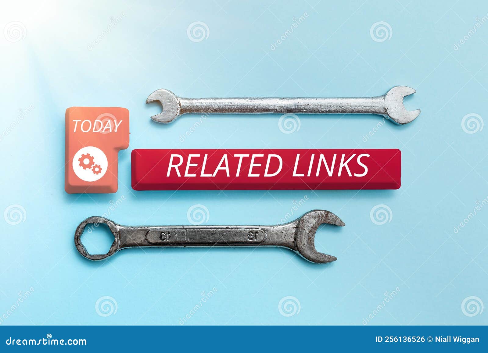 Conceptual Caption Related Links. Word for Website Inside a Webpage ...