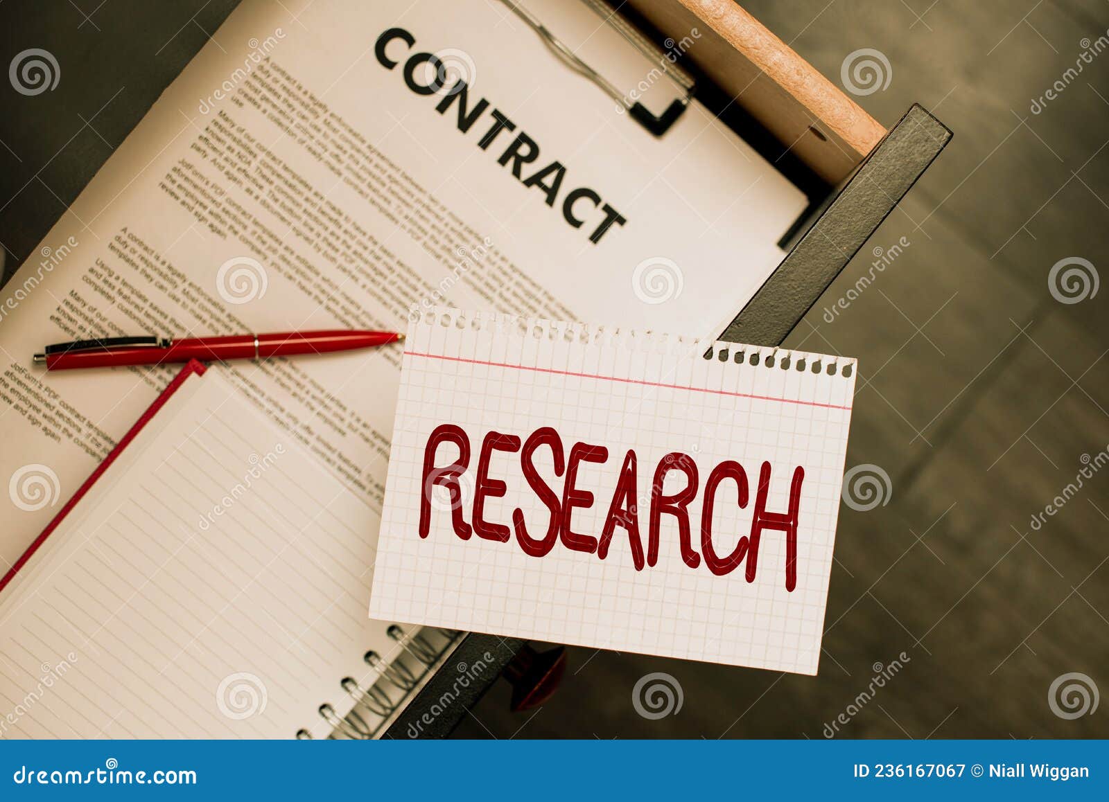 Sign Displaying Research. Business Approach Systematic Investigation ...