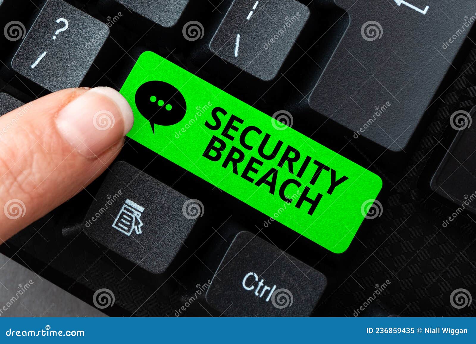 Conceptual Caption Security Breach. Business Overview Incident that ...