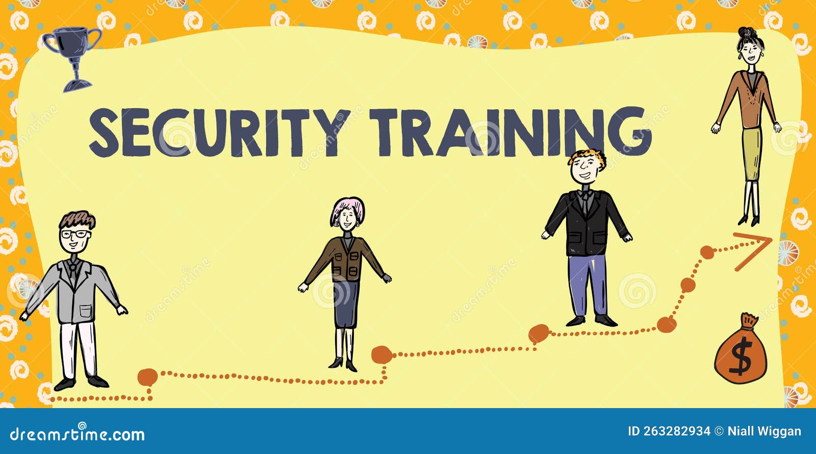 Conceptual Caption Security Training. Business Showcase Providing ...