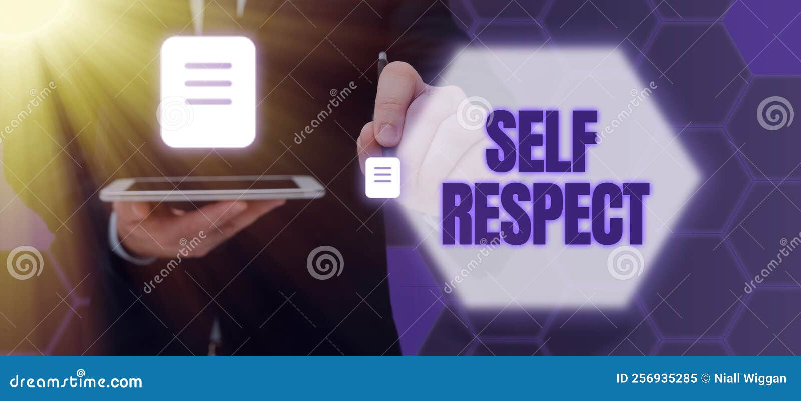 Conceptual Caption Self Respect. Word for Pride and Confidence in ...