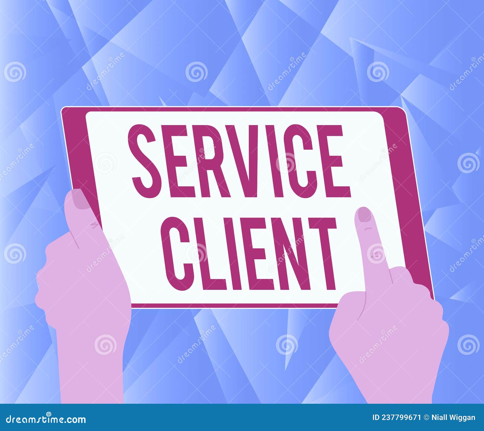 Conceptual Caption Service Client. Business Concept Dealing with ...