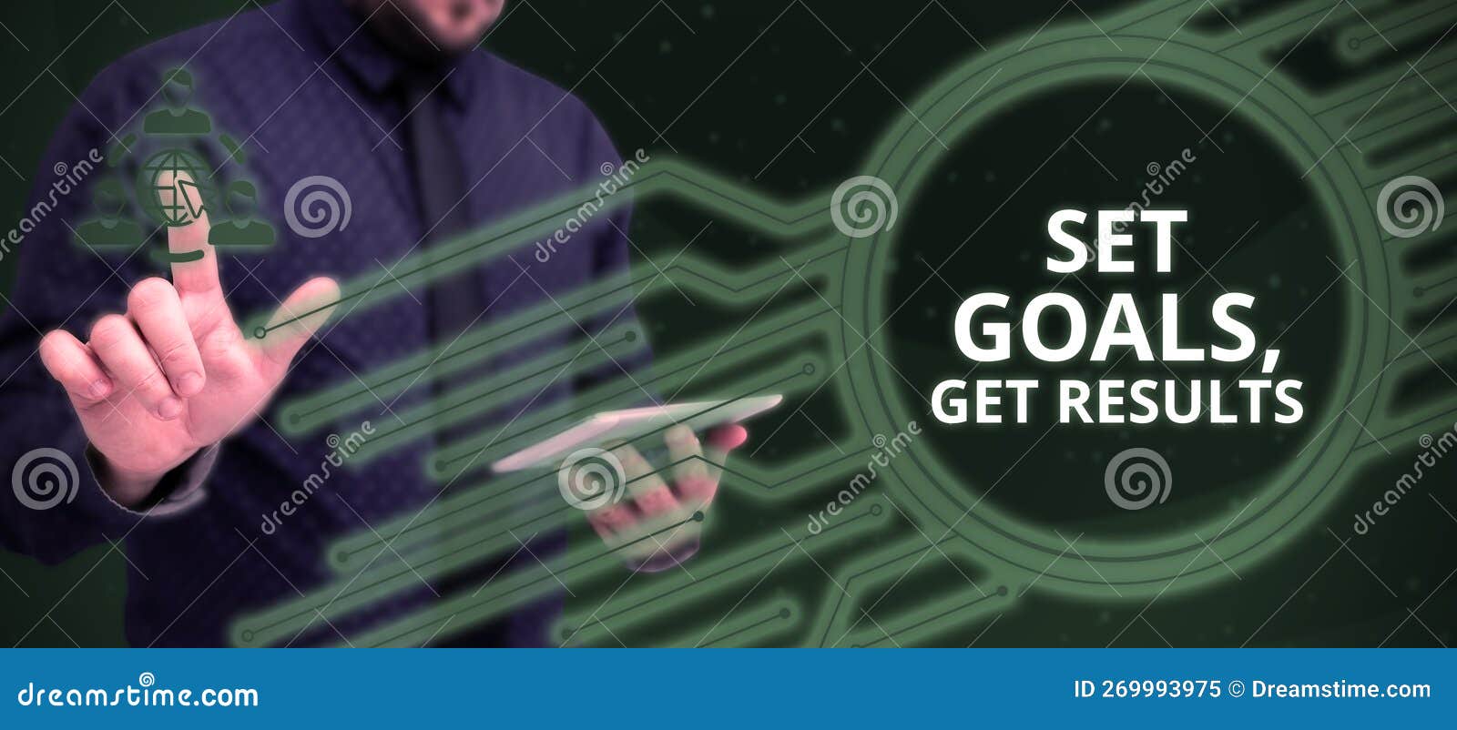 Sign Displaying Set Goals, Get Results. Business Showcase Establish ... Sign Displaying Set Goals, Get Results. Business Showcase Establish ...