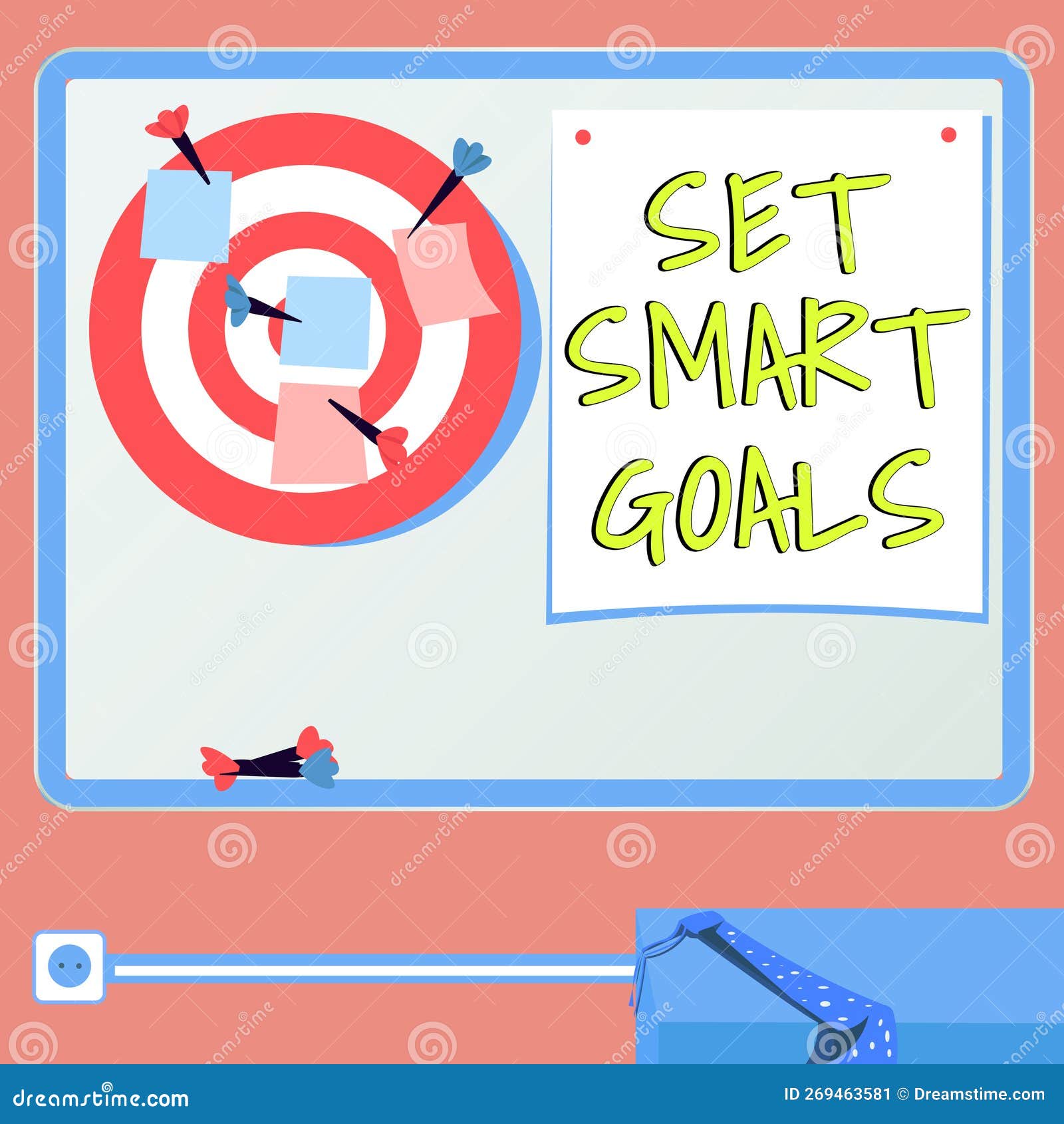 Conceptual Caption Set Smart Goals. Business Concept Establish ... Conceptual Caption Set Smart Goals. Business Concept Establish ...