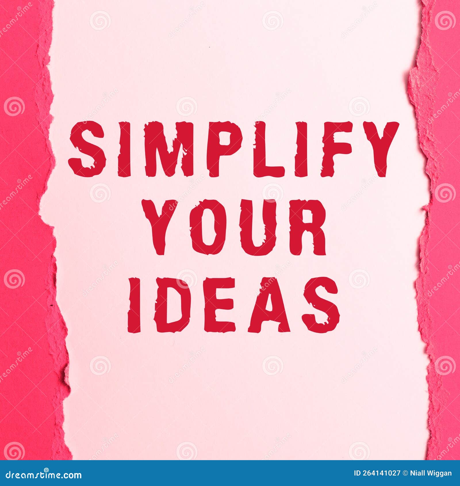 Conceptual Caption Simplify Your Ideas. Word for Make Simple or Reduce ...