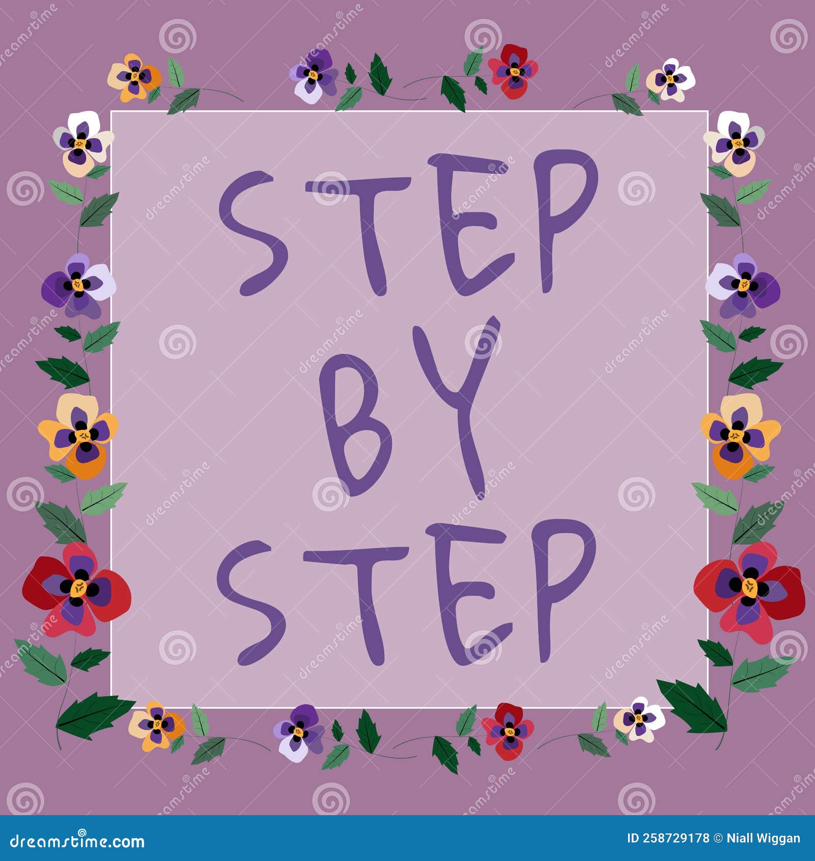 Conceptual Caption Step by Step. Conceptual Photo Slow Progress Road To ...