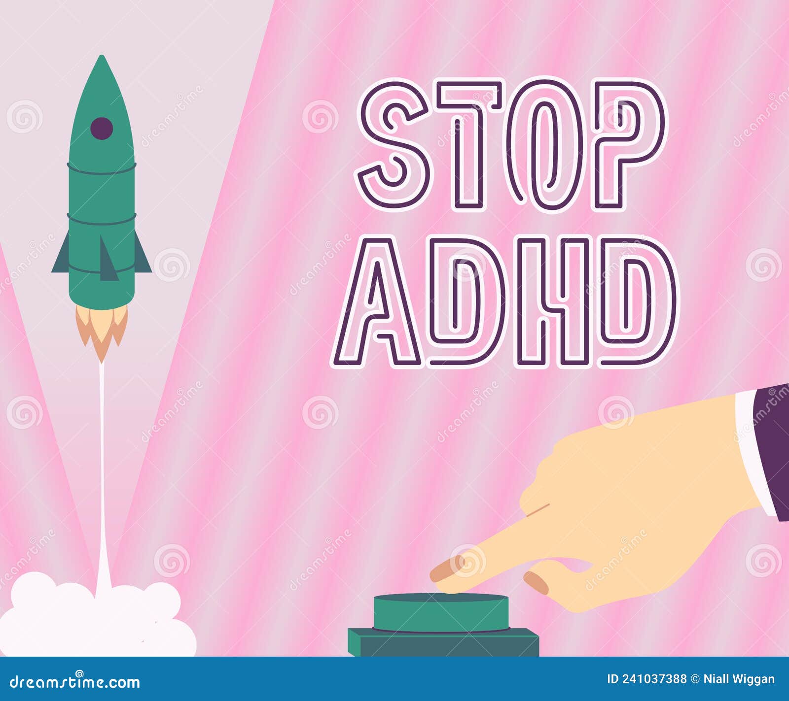 Conceptual Caption Stop Adhd. Conceptual Photo Put at End the Mental ... Conceptual Caption Stop Adhd. Conceptual Photo Put at End the Mental ...