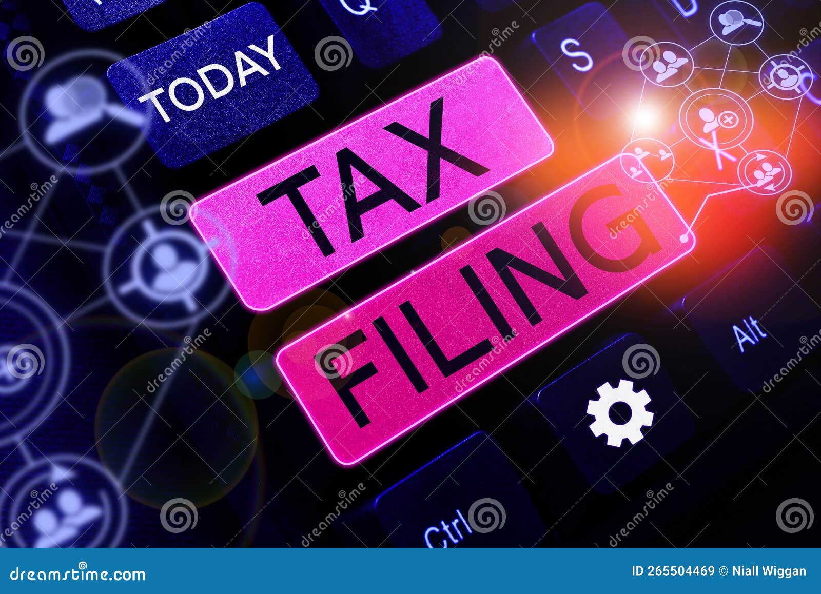 Conceptual Caption Tax Filing. Internet Concept Submitting Documens ... Conceptual Caption Tax Filing. Internet Concept Submitting Documens ...