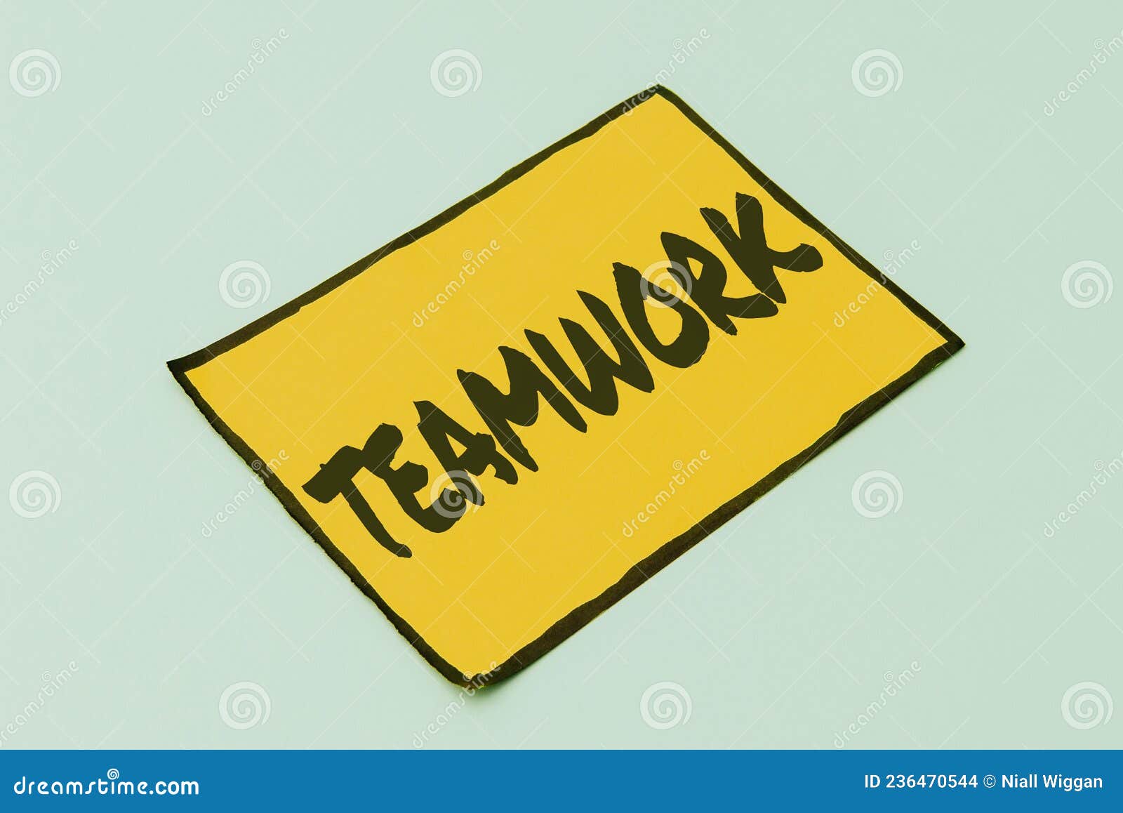 Conceptual Caption Teamwork. Business Overview Combined Action of Group ...