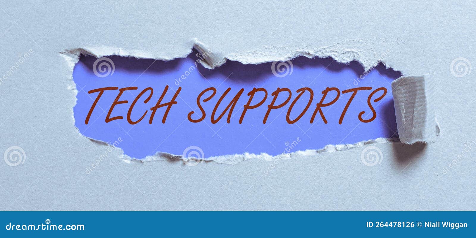 Handwriting Text Tech Supports. Business Showcase Help Given by ...