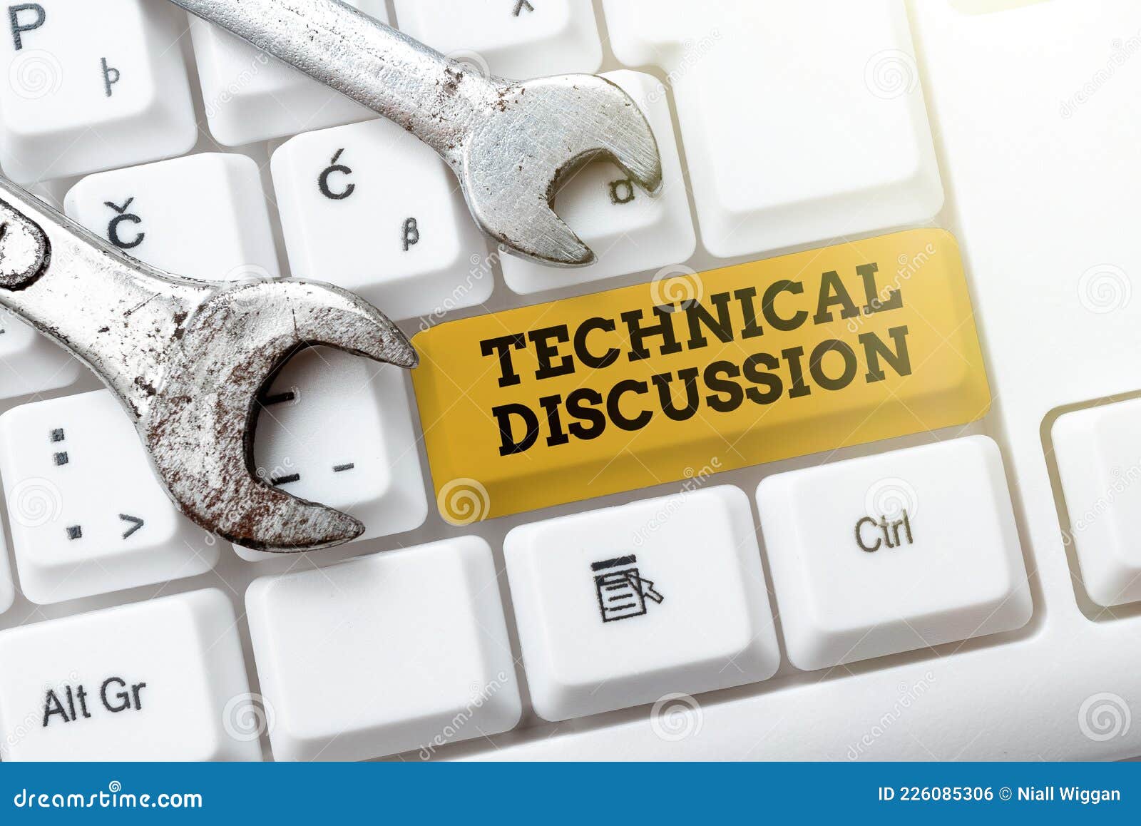 Text Showing Inspiration Technical Discussion. Business Overview ...