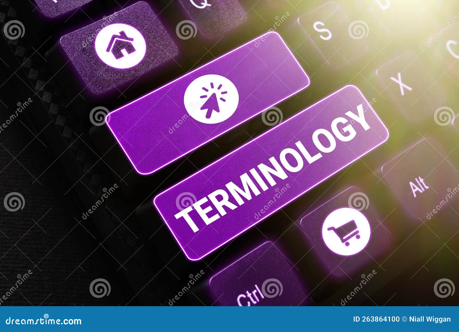 Hand Writing Sign Terminology. Business Approach Terms Used with ...
