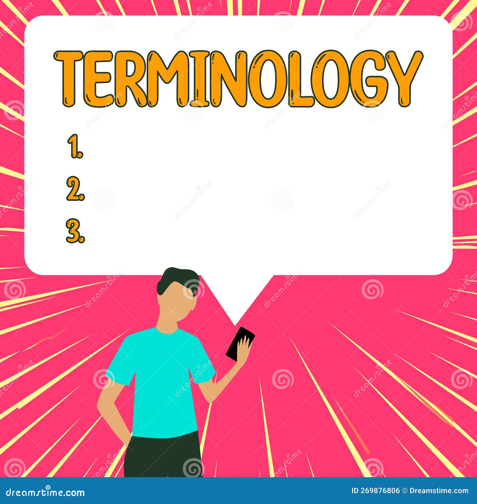 Writing Displaying Text Terminology. Business Approach Terms Used with ...