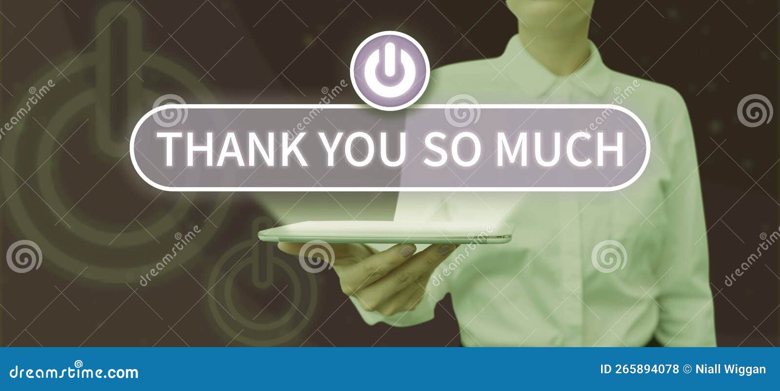 Conceptual Caption Thank You so Much. Internet Concept Expression of ...