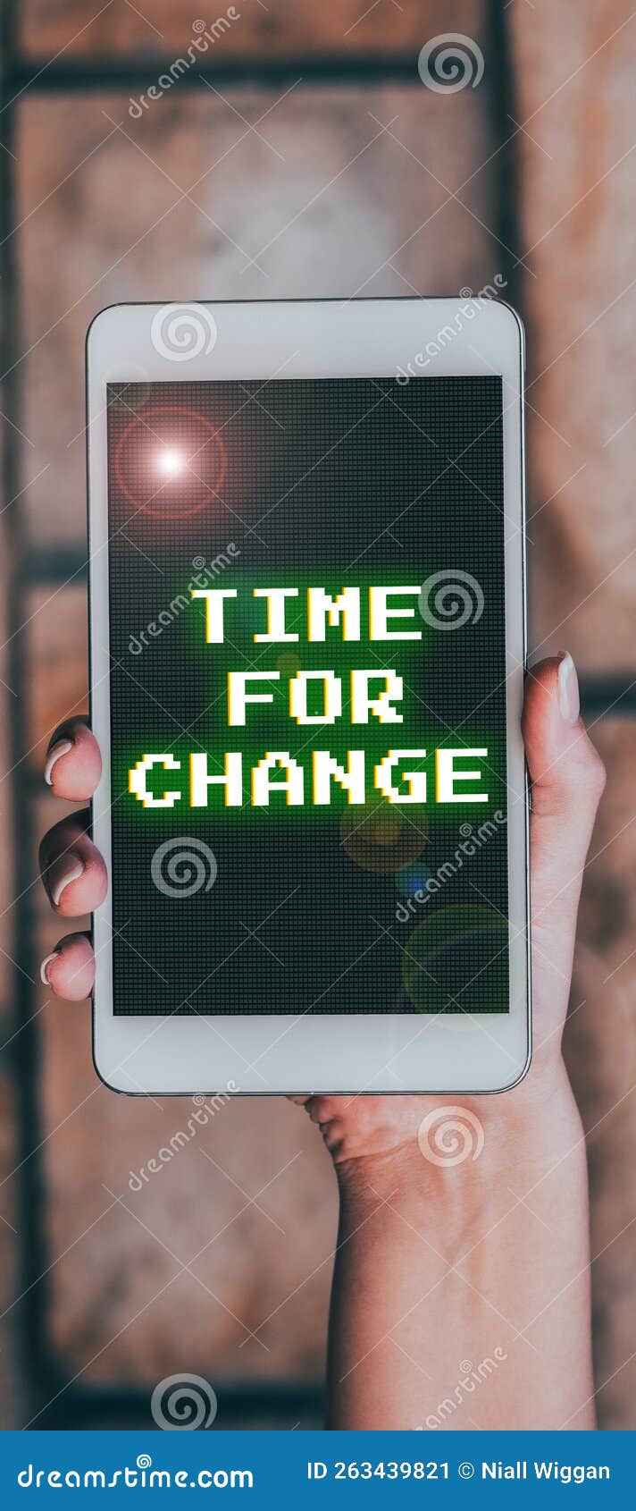 Conceptual Caption Time for Change. Business Idea Transition Grow ...