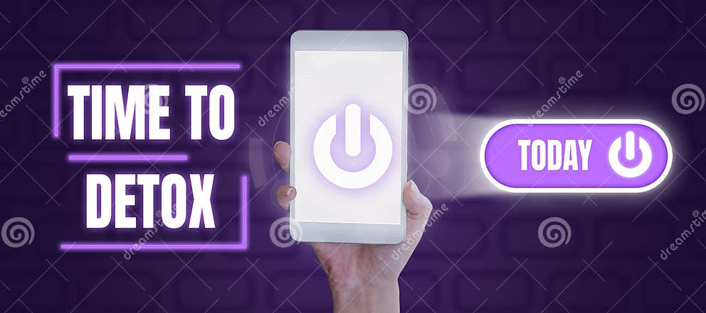 Text Caption Presenting Time To Detox. Business Idea Business Review ... Text Caption Presenting Time To Detox. Business Idea Business Review ...