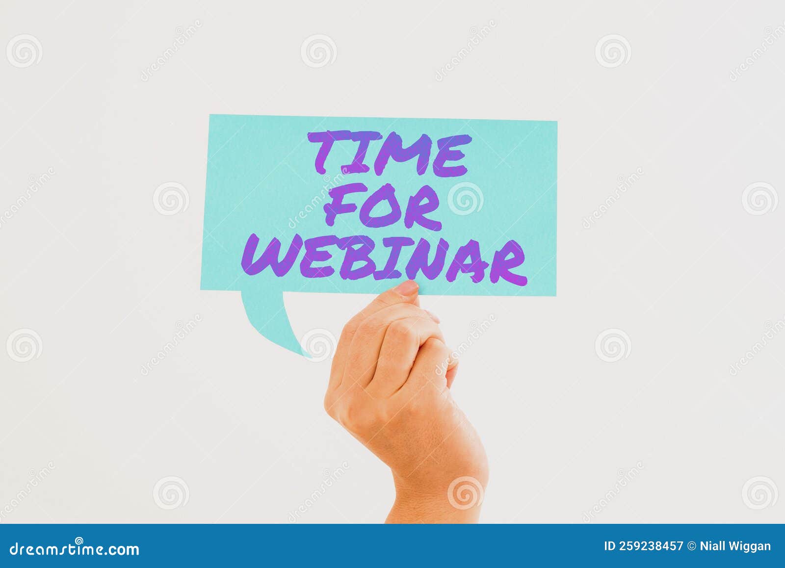 Text Caption Presenting Time for Webinar. Word for Elearning, Web ...