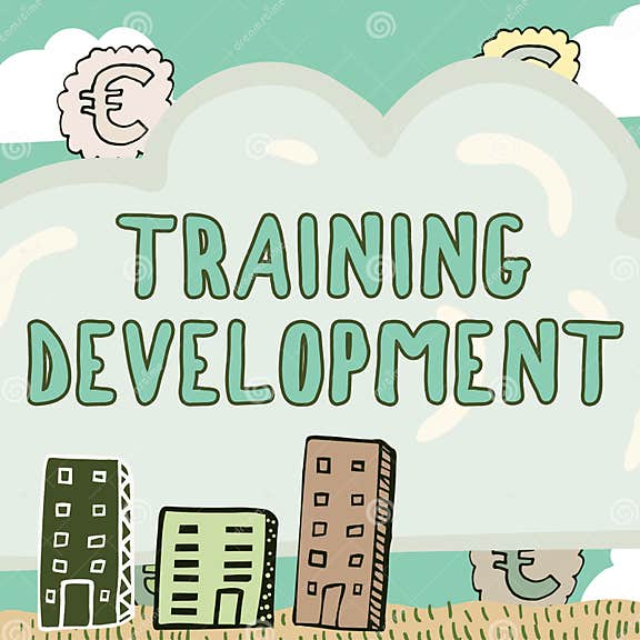 Text Showing Inspiration Training Development. Word Written on Learn ...