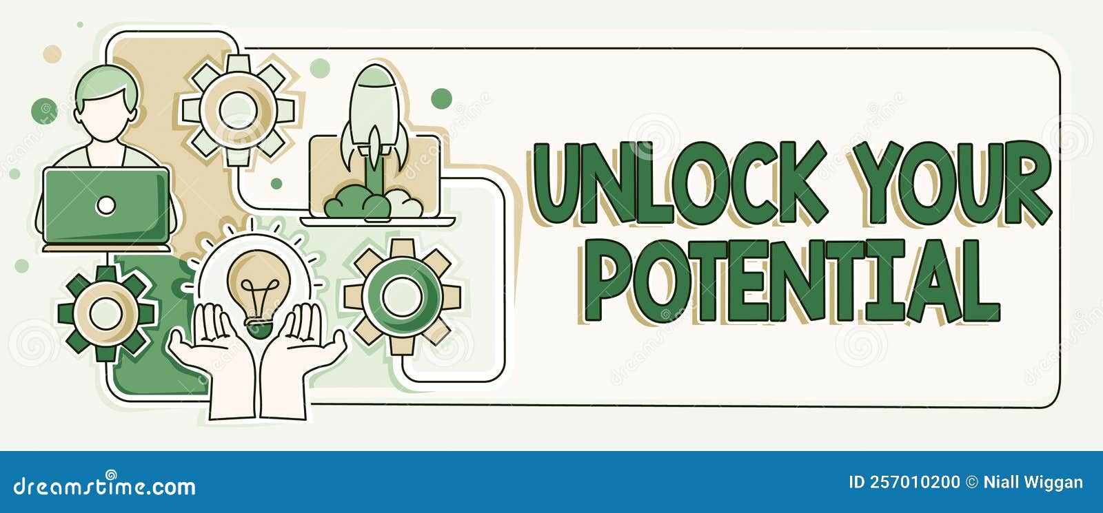 Text Showing Inspiration Unlock Your Potential. Business Approach ...