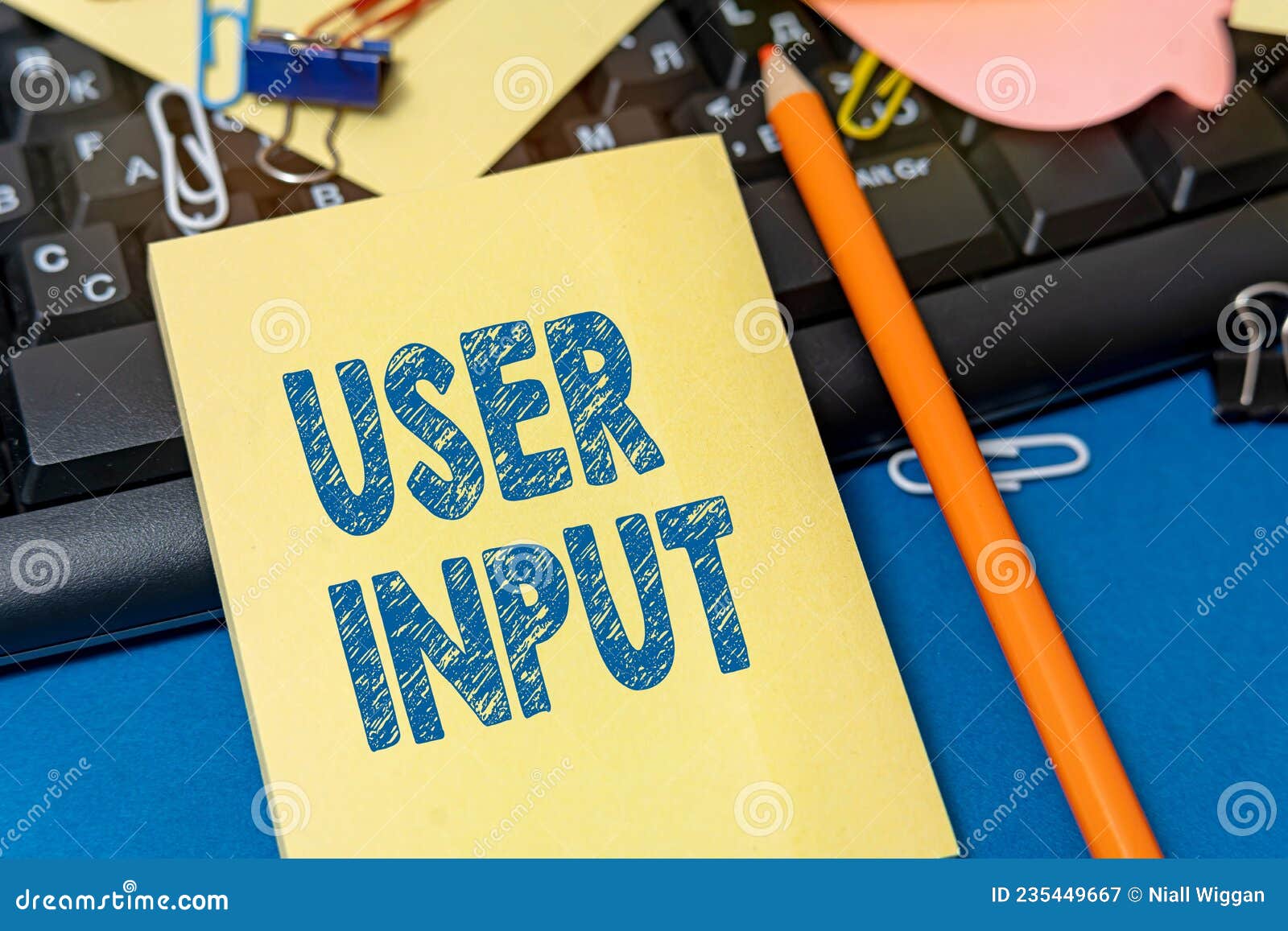 Text Caption Presenting User Input. Business Showcase Any Information ...