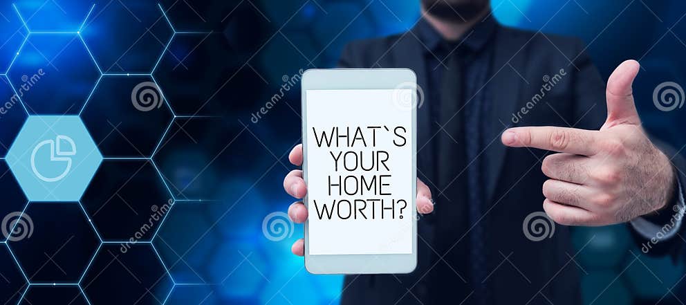 Conceptual Caption What& X27;s Your Home Worth. Business Showcase Value ... Conceptual Caption What& X27;s Your Home Worth. Business Showcase Value ...