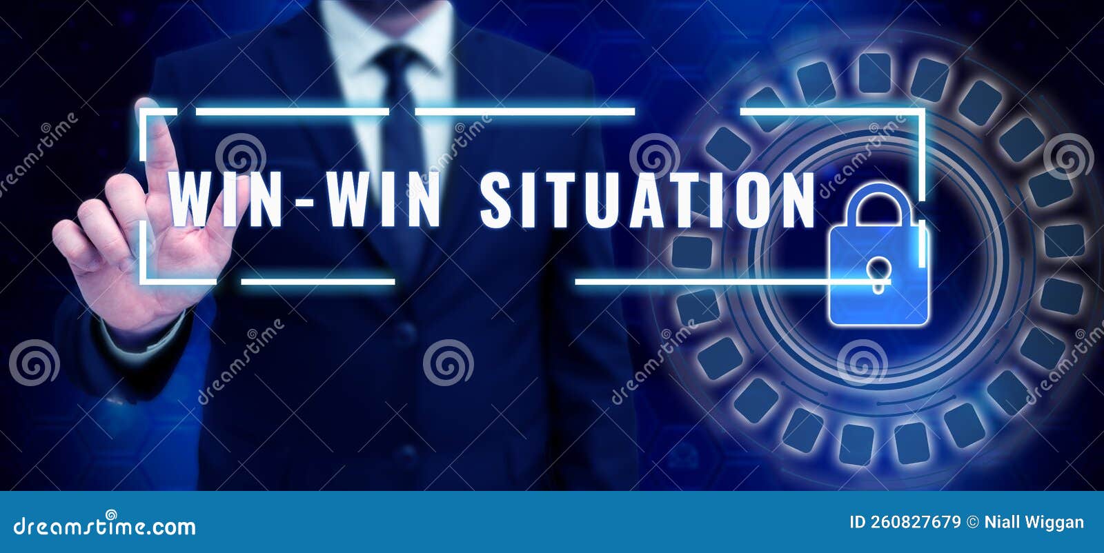 Conceptual Caption Win Win Situation. Word for Time Allocated for Work ...